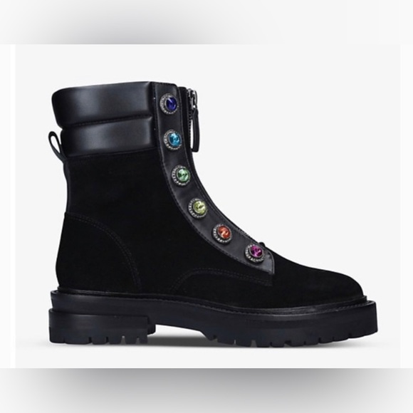 Kurt Geiger | Shoes | Kurt Geiger London Black Rainbow Bobby Leather ...